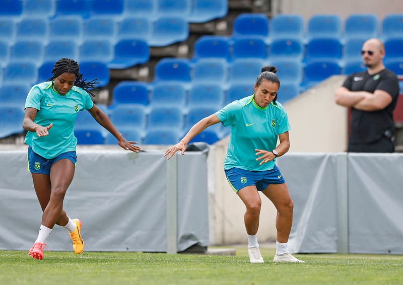 Paris-2024: Brasil, de Marta, estreia nesta quinta diante da Nigéria no futebol feminino | O TEMPO